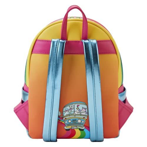 Loungefly The Beatles Magical Mystery Tour Bus Lenticular Double Strap Shoulder Bag