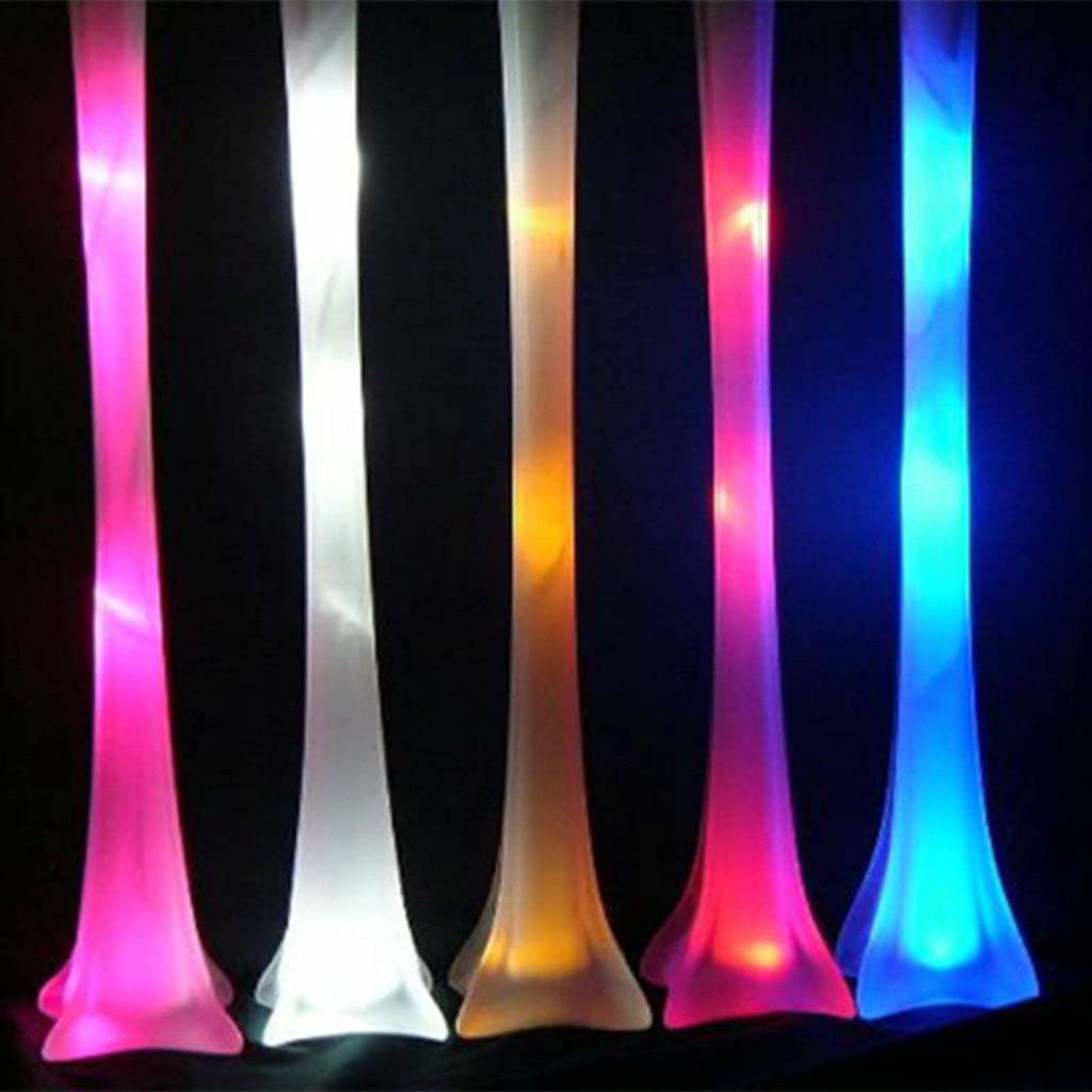 TABLECLOTHSFACTORY 16" Eiffel Tower Wedding Glass Vases-12 PCS-Black
