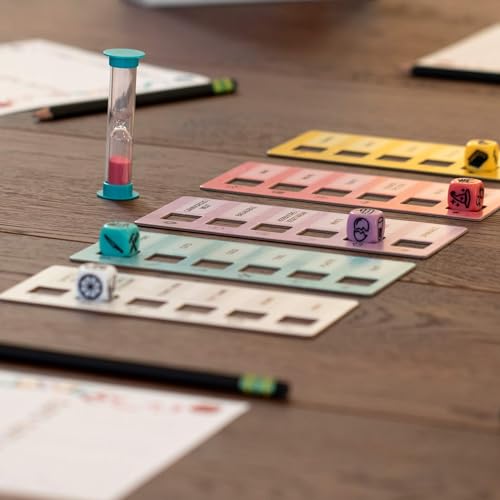 Synapses Games | Match 5 | Family Board Game | Word Association and Dice Game | 2 to 8 Players | 20 Minutes | Ages 10+