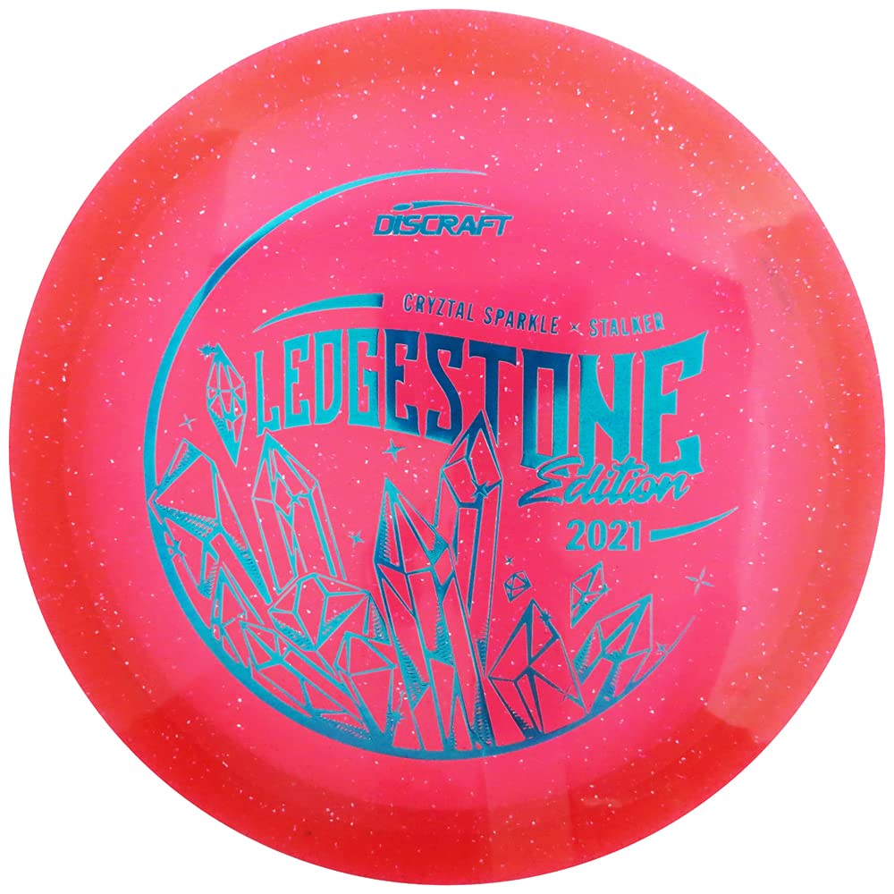 Discraft Limited Edition 2021 Ledgestone Open Sparkle CryZtal Z Stalker Fairway Driver Golf Disc [Colors May Vary] - 175-176g