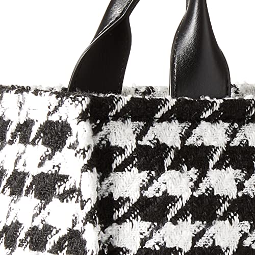 DKNY Hadlee Md Tote, Black/White