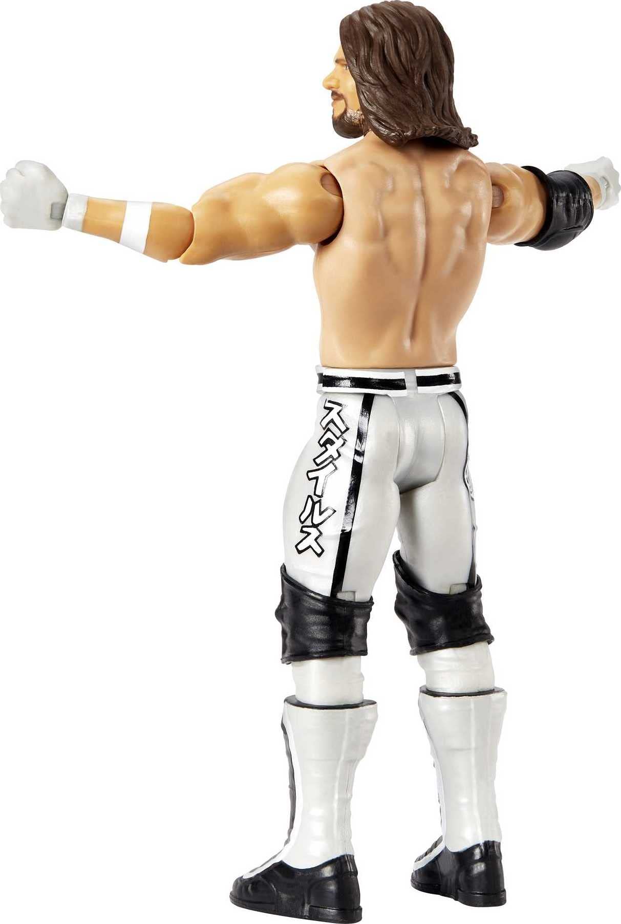WWE Basic Aj Styles Action Figure, Posable 6-inch Collectible for Ages 6 Years Old & Up