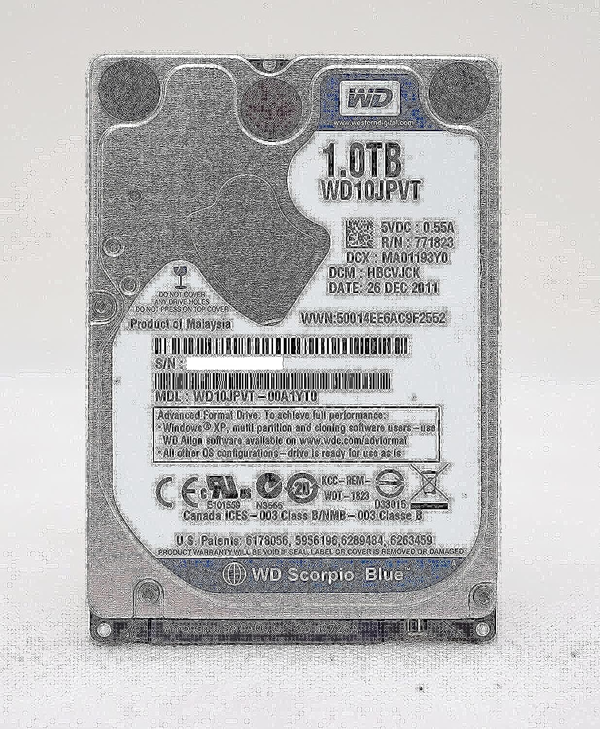 Western Digital 1TB 2.5" PlayStation 3 / PlayStation 4 Hard Drive (PS3 Fat, PS3 Slim, PS3 Super Slim, PS4, Notebook, Laptop) 1 Year Storite Warranty