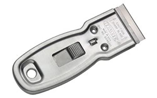 Hyde Tools 13050 Delta Heavy Duty Glass Scraper, 1 Pack