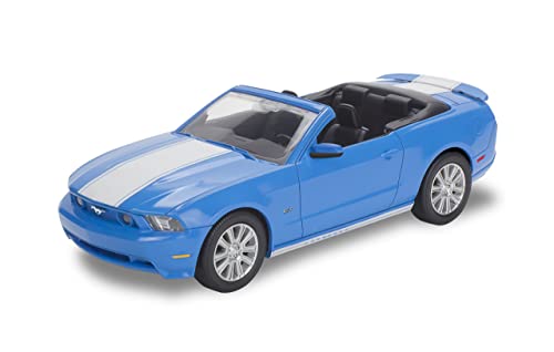Revell 85-1242 2010 Ford Mustang Model Car Kit 1:25 Scale 43-Piece Skill Level 2 Plastic Easy-Click Model Building Kit, Blue