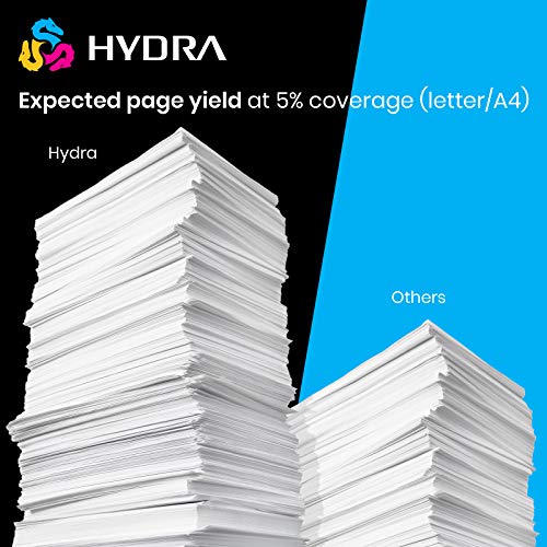 Hydra Compatible Toner Cartridge Replacements for Xerox Phaser 7100 (2 Black, 1 Cyan, 1 Magenta, 1 Yellow, 5-Pack)