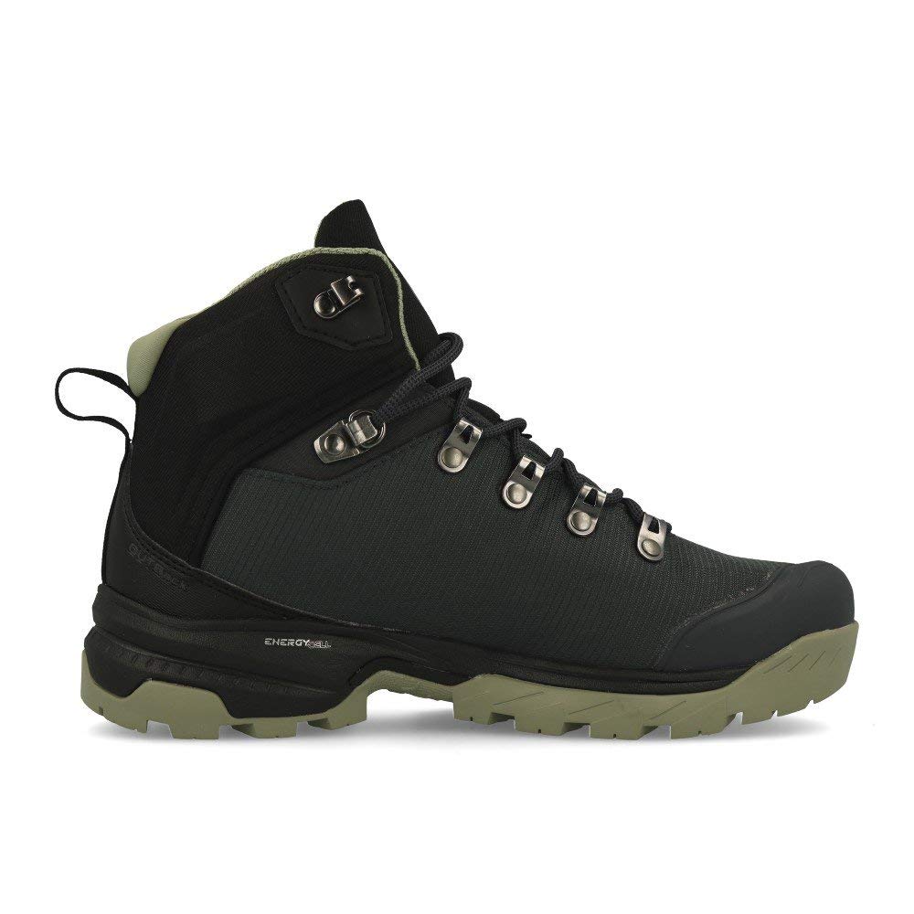 Salomon Women's Outback 500 GTX Backpacking Boots, Ebony/Black/SHADOW, 7.5