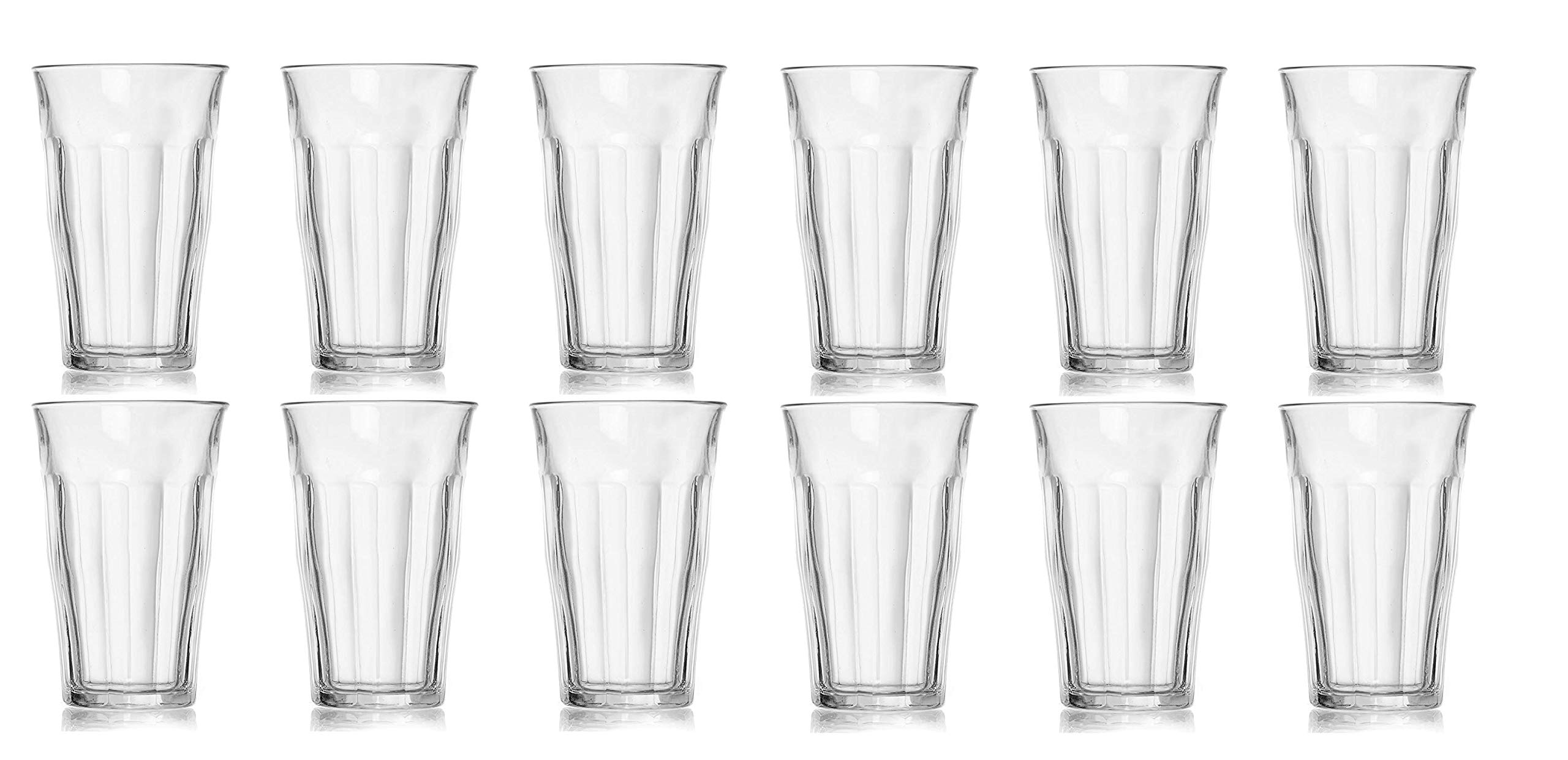 Duralex Picardie Clear Tumbler 16 3/4 Ounces Set of 12