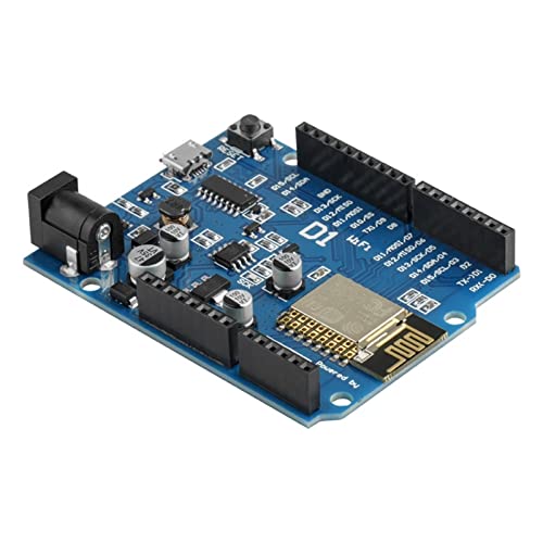 ESP-12E WeMos D1 UNO R3 CH340 CH340G WiFi Development Board Based ESP8266 Shield Smart Electronic PCB for Arduino Compatible IDE