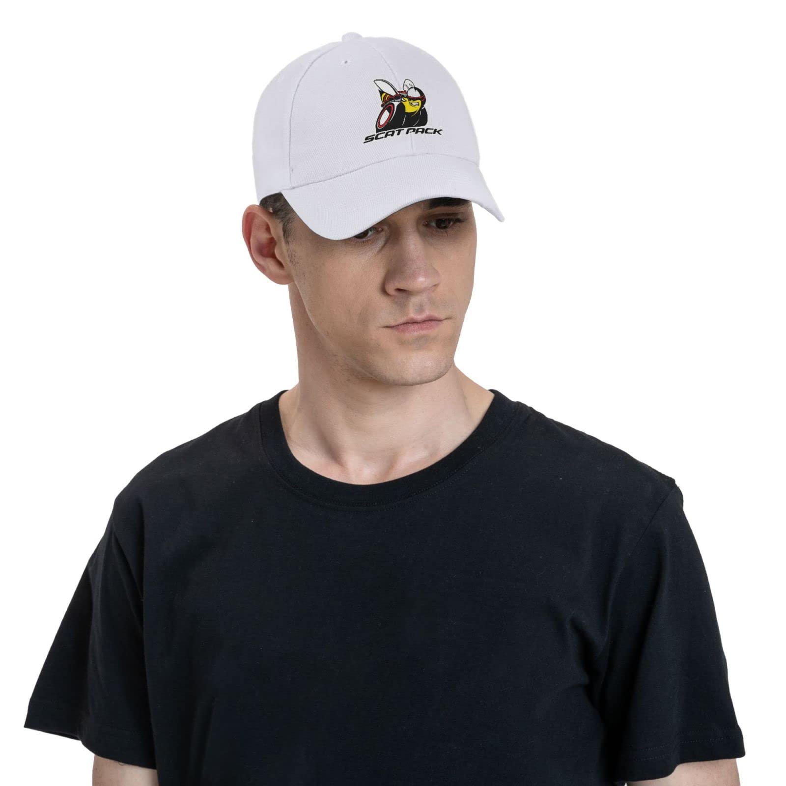 DOD-Ge-Scat-Pa-Ck-Logo- Hats Caps Baseball Cap Adjustable Fashion Uv Protection Casquette Unisex White