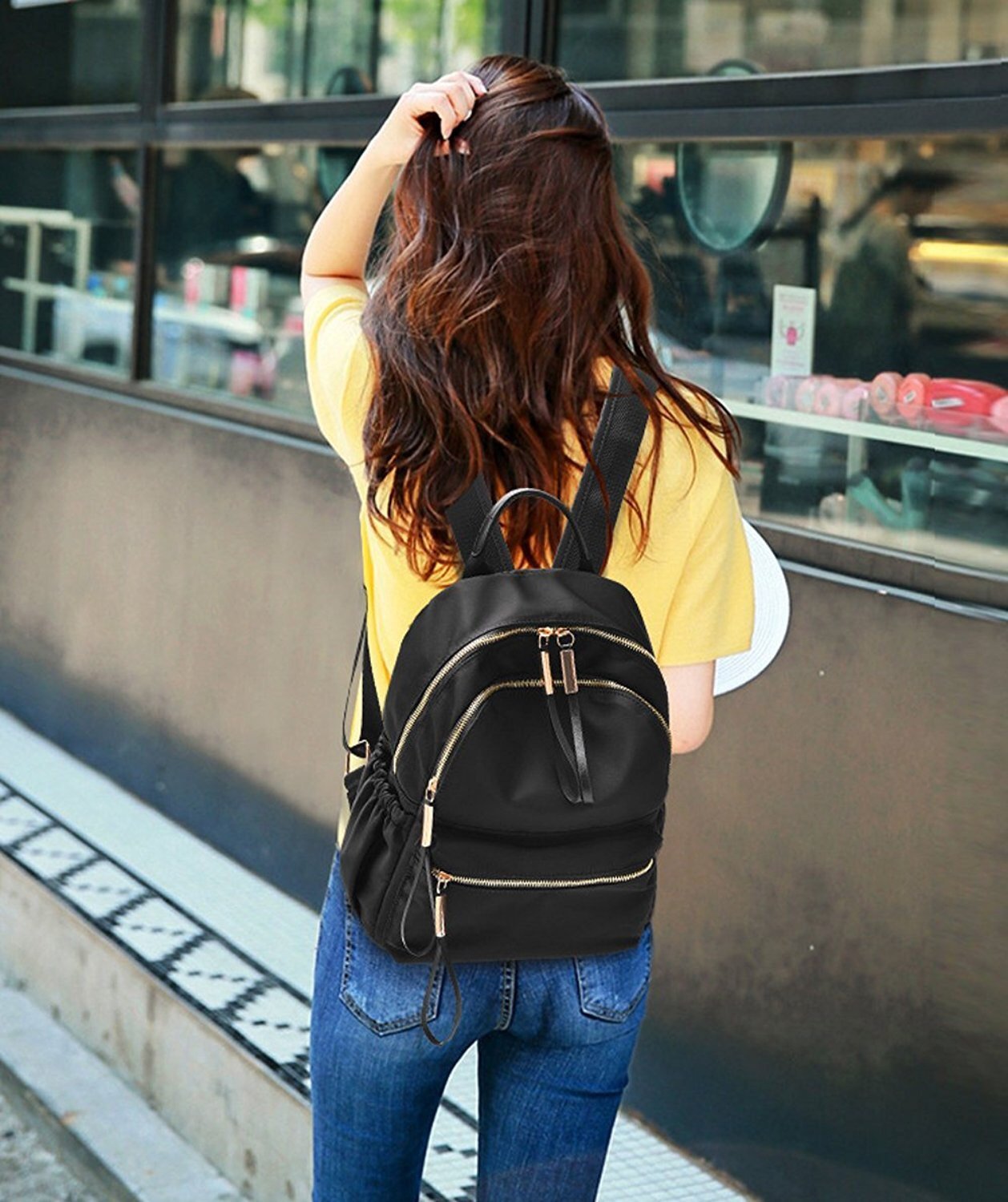 Women Backpack Purse lightweight Backpack Nylon Waterproof Daypack Casual Travel Backpack School bag for Women Girls