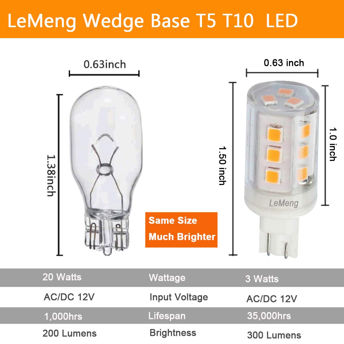 MR16 LED Light Bulb 6W 35-50W Halogen Replacement 2700K Warm White ac/dc 12V GU5.3 Outdoor Landscape Lighting,ETL Certificate ,Not Dimmable-6 Pack