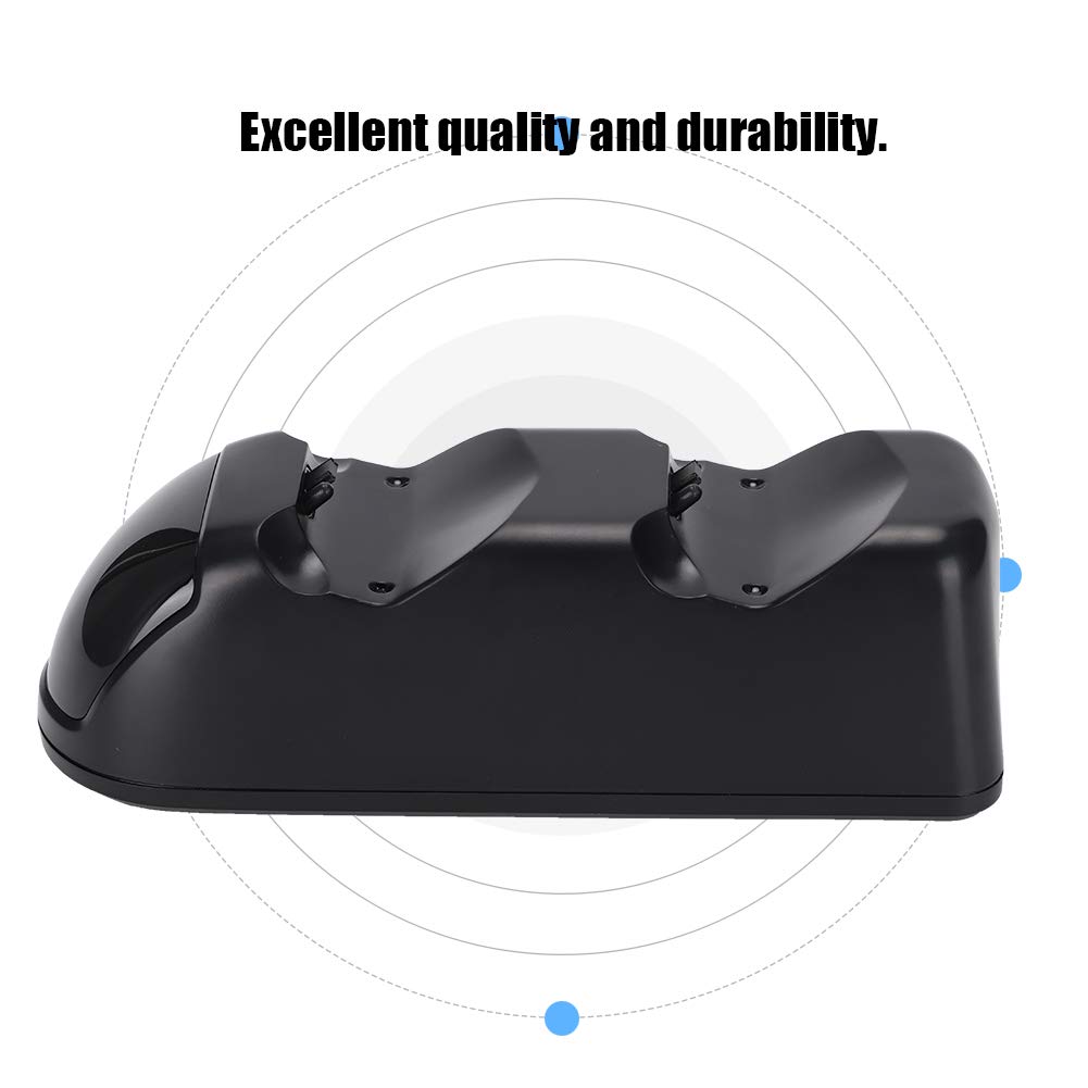 Game Handle Charger, Fast Charging Handle Charger 2 Port USB 5V Indicator Light Sturdy for Xbox One