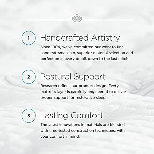 Kingsdown Firm Innerspring Mattress King, Cooling Gel Foam Layer Multi-Layered Comfort Cool Sleep Quilted Top Luxury Mattresses 12-Inch, Prime Owington