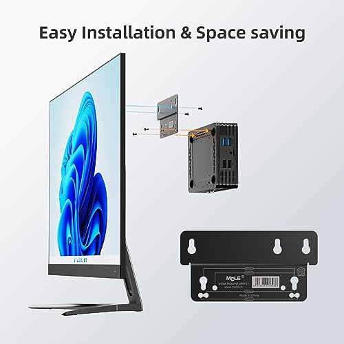 MeLE Fanless Mini PC QuieterHD3 Celeron N5105 16GB 512GB Windows 11 Pro Micro Computer Small Desktop Servers with Gigabit Ethernet WiFi 6 PXE Dual HDMI 4K Unlock BIOS on Industrial Webcast Office