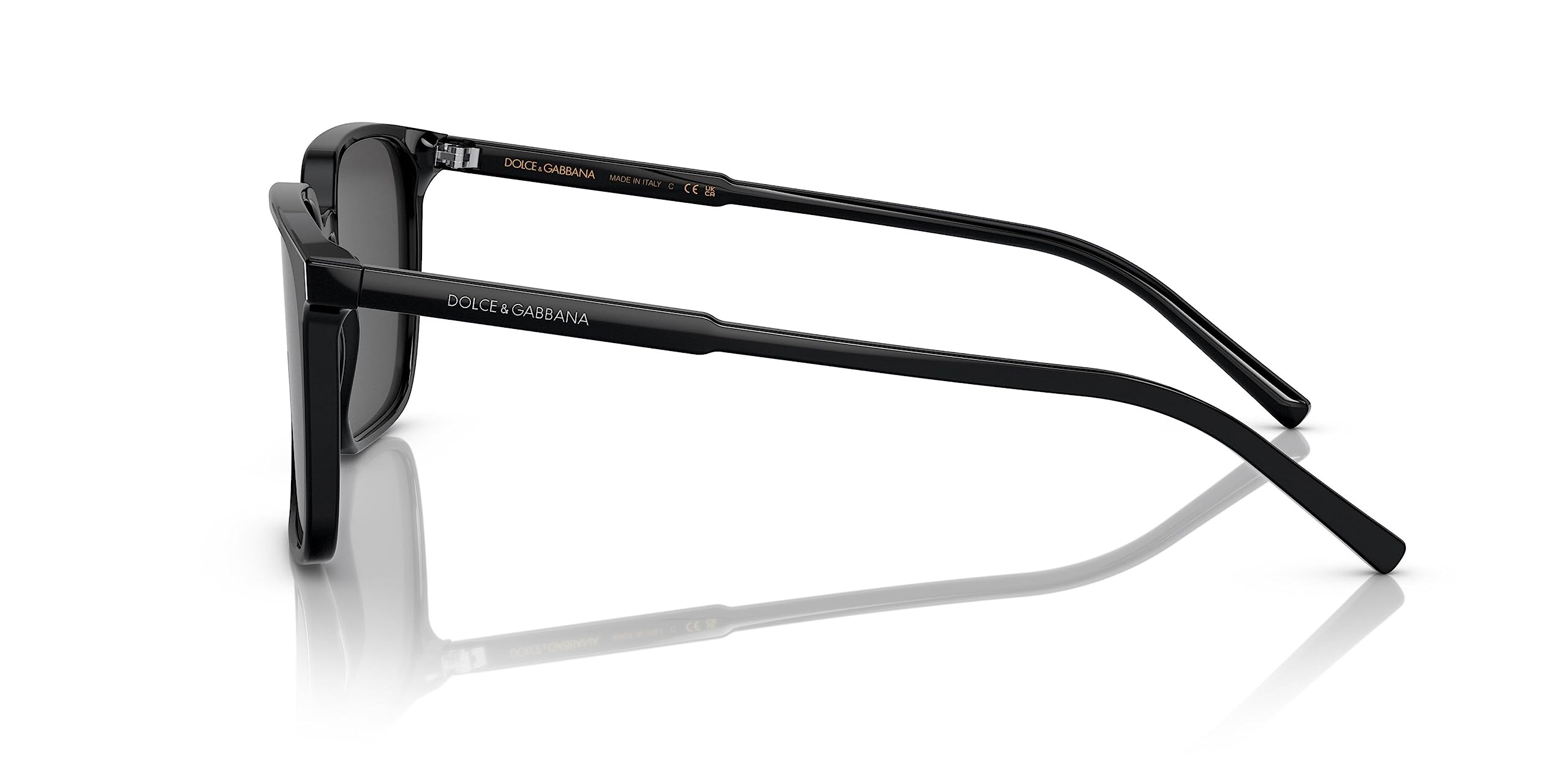 Dolce & Gabbana DG4424-50187 Sunglasses Black w/Dark Grey 56mm