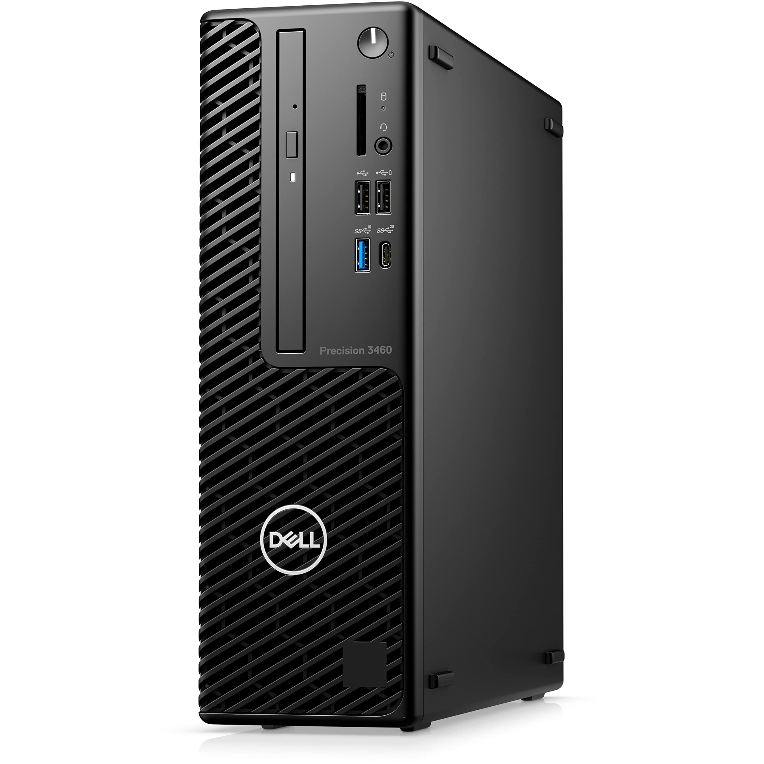 Dell Precision 3000 3460 Workstation - Intel Core i7 Dodeca-core (12 Core) i7-12700 12th Gen 2.10 GHz - 16 GB DDR5 SDRAM RAM - 512 GB SSD - Small Form Factor - Black