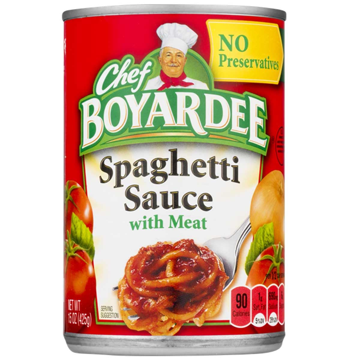 Chef Boyardee Spaghetti Sauce With Meat (Pack of 24)