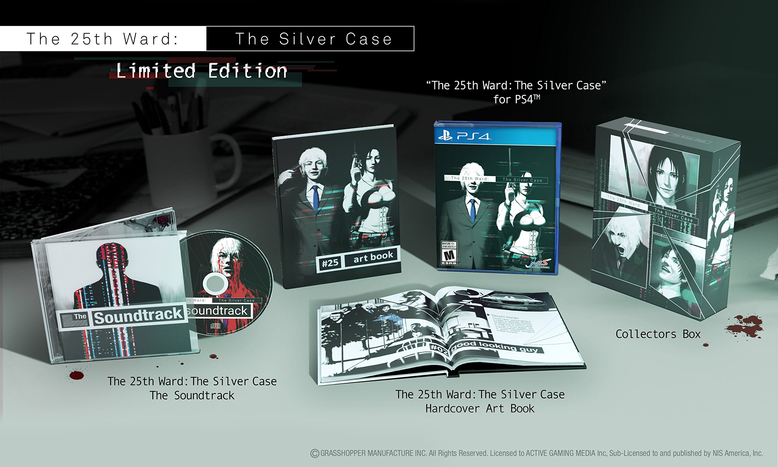 The 25th Ward: The Silver Case - PlayStation 4 Limited Edition