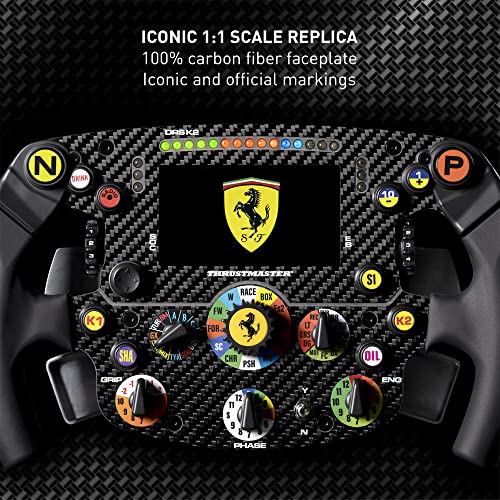 Thrustmaster Ferrari SF 1000 Edition Officially Licensed Formula One Wheel Add On (XBOX Series X/S, One, PS5, PS4, PC)
