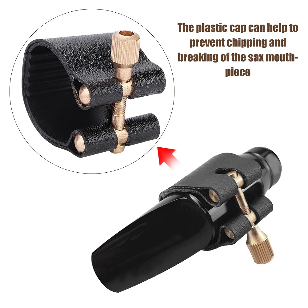 Clarinet Mouthpiece Accessory, Portable Plastic Clarinet Mouthpiece Ligature Clarinet Ligature Clip Fastener Clarinet Accessory for Students Practice Professionals Clarinet,