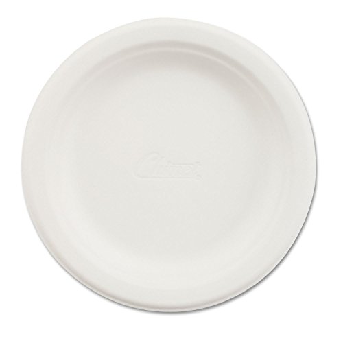 Chinet 21225 Paper Dinnerware, Plate, 6-Inch dia, White, 1000/Carton