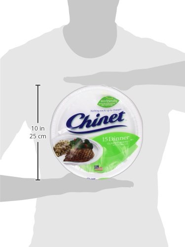 Chinet Dinner Plate, 15 ct