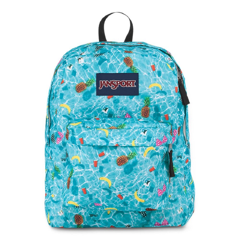 Classic Jansport Superbreak Backpack (Multi Pool Party (T5010EJ))