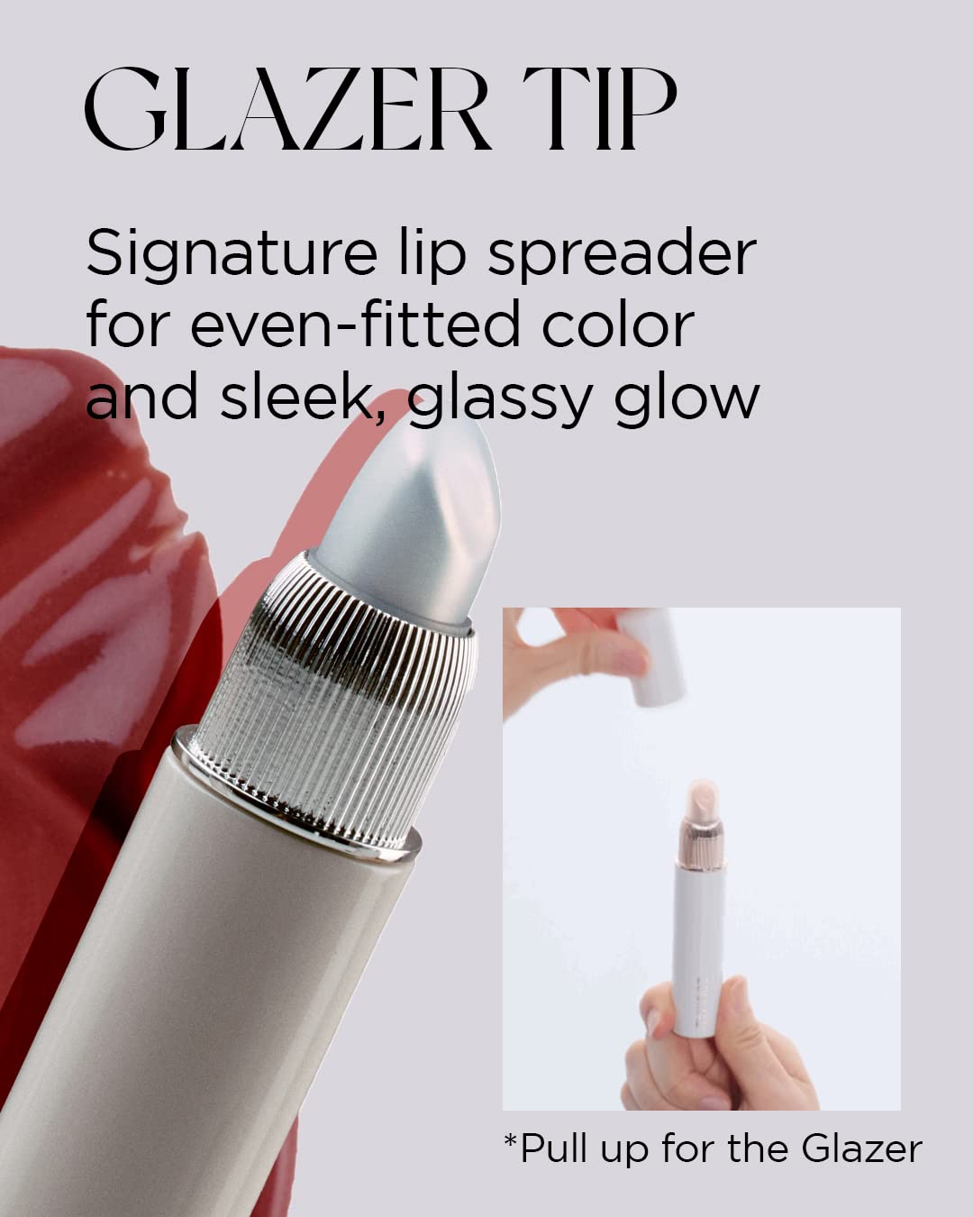 EQUMAL Non-Section Glowy Tint – 107 OFFSHORE – Glass Lasting Transparent & Flexible Lip Makeup - Moisturizing Lip Stain for Glossy Finish – Buildable Lipstick for Fuller Looking Lip, 0.18 fl.oz.