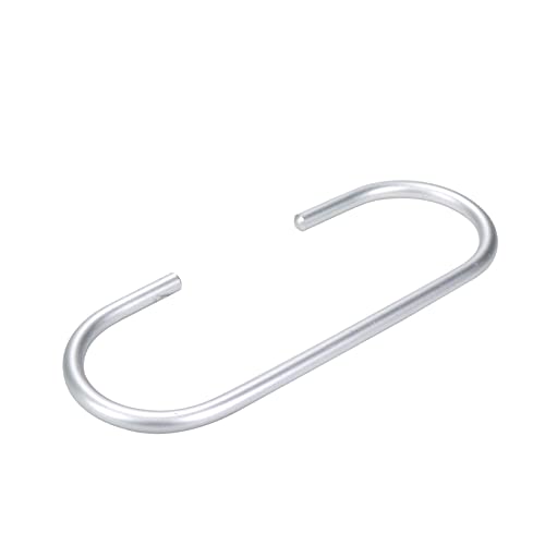 Tighall 4 PCS C-Shaped Hook for Hanging, Hanger Hooks for Hanging Clothes, Towels, Shoe Bag