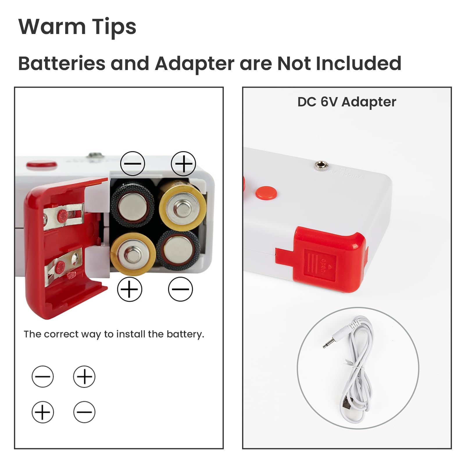 Handheld Sewing Machine, Mini Sewing Machine for Quick Stitching, Electric Portable Sewing Machine for Beginners, Hand held Sewing Device for DIY, Fabrics, Clothes, Home and Travel, White