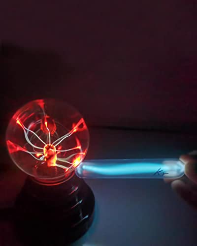 Rare Luminous Gases Element Collection, 99.999% Purity, Including Helium, Neon, Argon, Krypton, Xenon, Nitrogen, Oxygen, Carbon Dioxide, Air, for Collection, Display, Teaching, Gift, Pack of 9