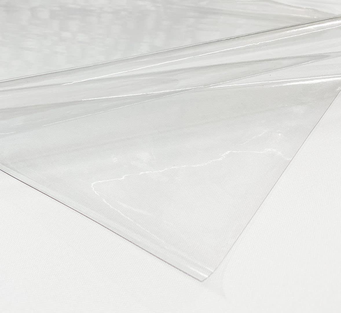 Mybecca Clear Marine Vinyl 30 Yard Roll of 8 Gauge 54 Inches