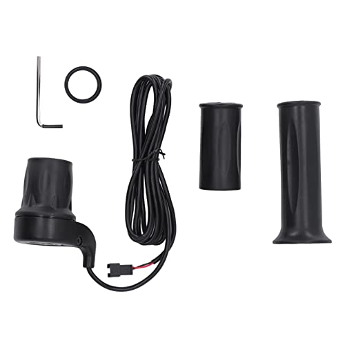 Dilwe 20X Electric Bike Throttle, 180 cm, Stable Sensitive Electric Accelerator Handle for Mountain Bike, Road Bike Conversion 24V?72V Plugturner