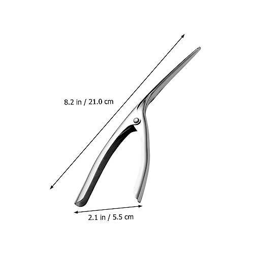 Lobster Crackers 1 Set Stainless Steel Shrimp Opener Tools for Fish Scale Remover Oyster Crackers Oyster Opener Shrimp Peeler Tool Shrimp Deveiners Shrimp Cleaning Supplies Chunk