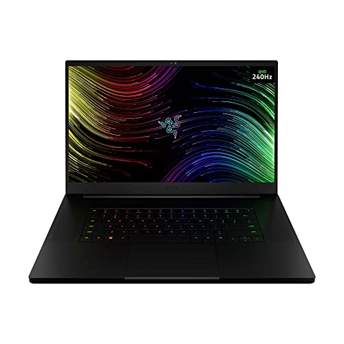 Razer Blade 17 Gaming Laptop: NVIDIA GeForce RTX 3080 Ti - 12th Gen Intel 14-Core i7 CPU - 17.3" QHD 240Hz - 32GB DDR5 RAM - 1TB PCIe SSD - Windows 11 - Chroma RGB - Thunderbolt 4 - SD Card Reader
