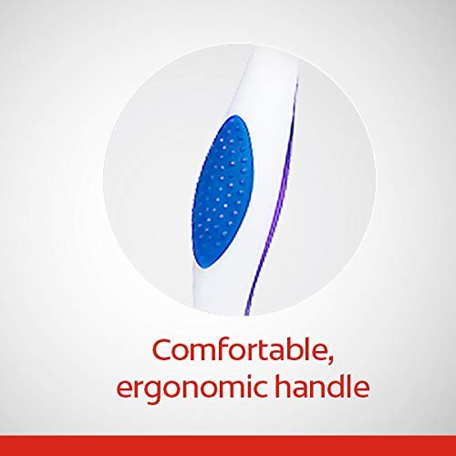 Colgate 360 Whole Mouth Clean Toothbrush, Soft Compact Head (Colors Vary) - 1 Count