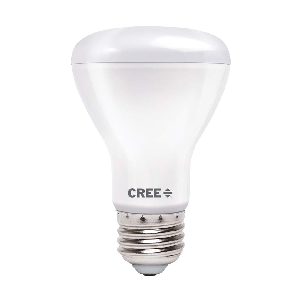 Cree Lighting R20 Indoor Flood 100W Equivalent LED Bulb, 1400 lumens, Dimmable, Soft White 2700K, 25,000 Hour Rated Life, 90+ CRI | 1-Pack