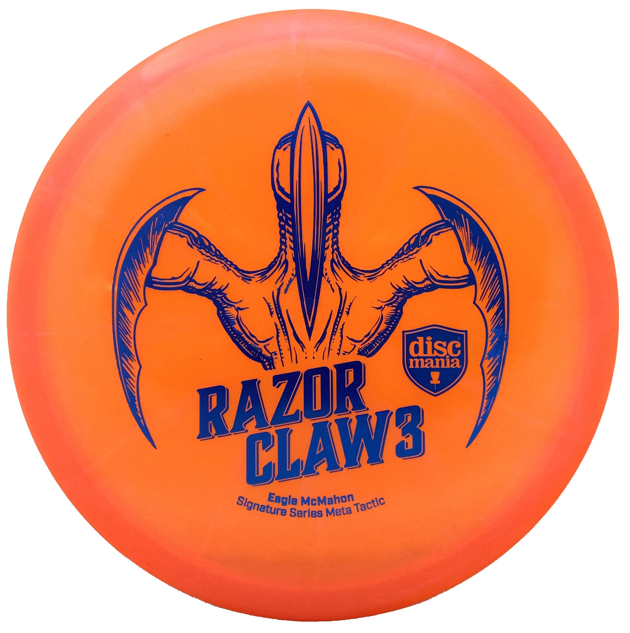 Discmania Eagle McMahon Meta Tactic Razor Claw 3β Utility Disc, Overstable and Reliable Disc Golf Disc 173-176g