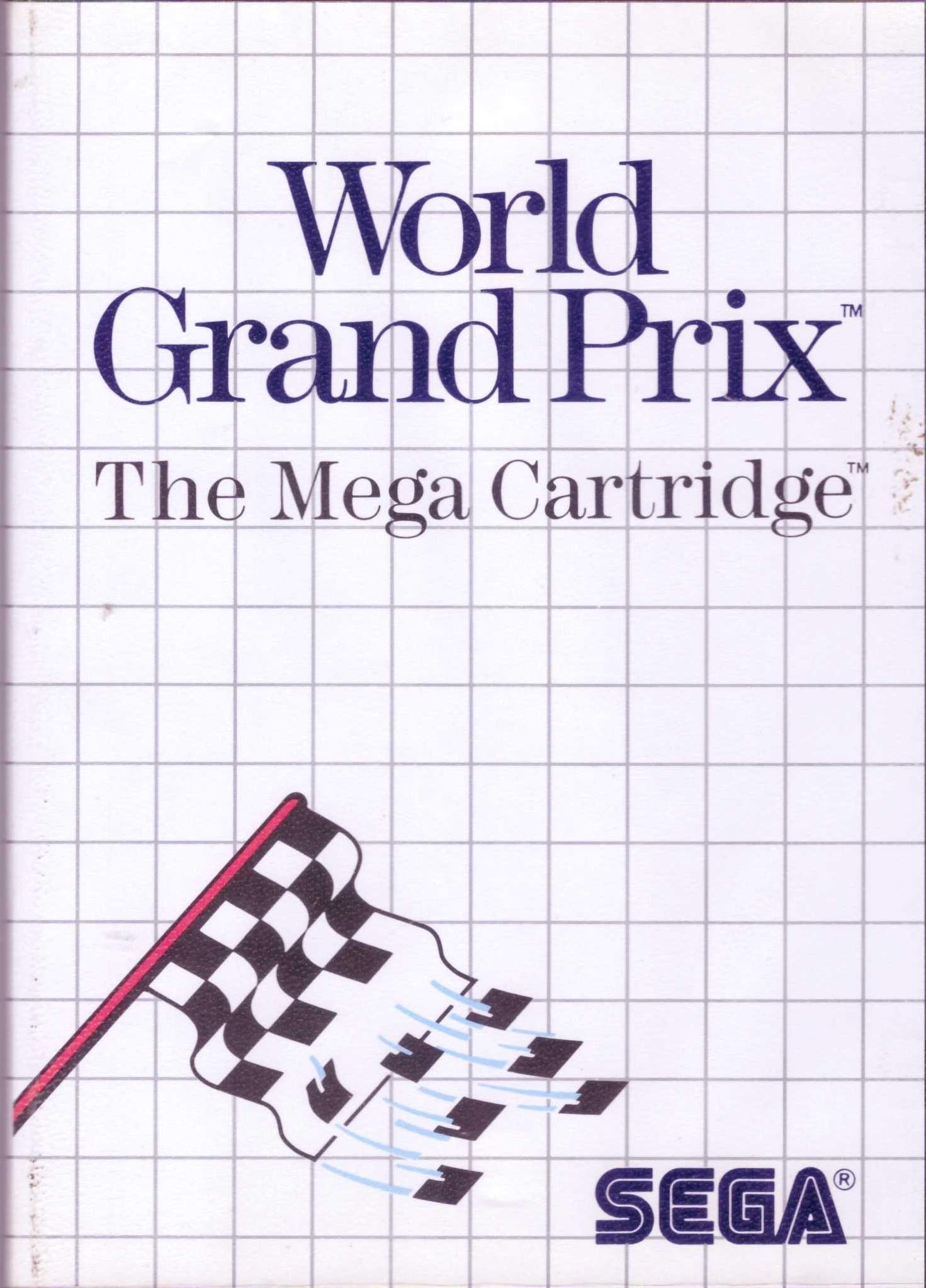 SEGA Master System - World Gran Prix - [PAL]