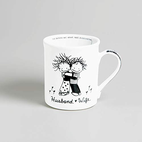 Enesco 4004610 Husband & Wife Mug 16 oz.