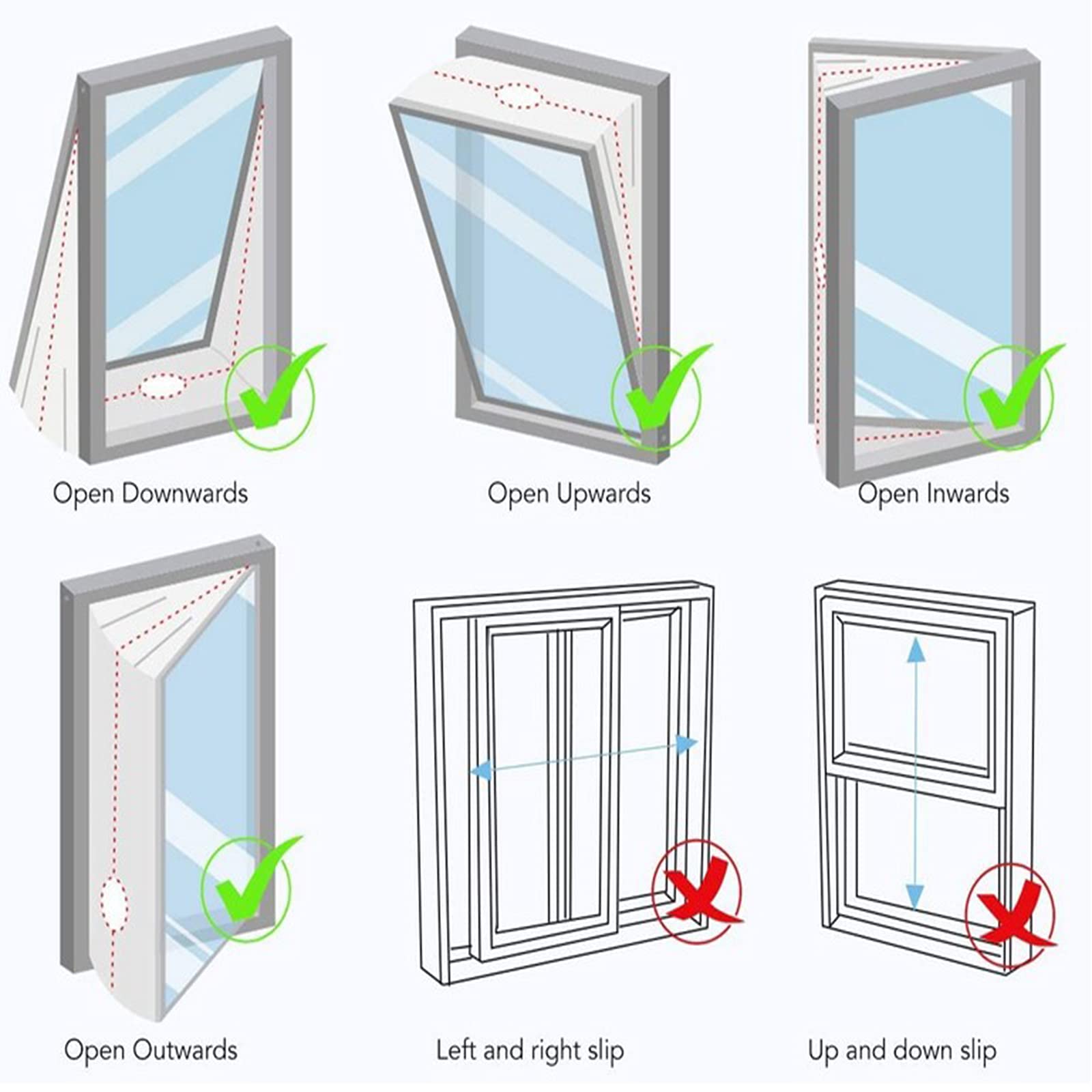 UniForU Window Seal for Portable Air Conditioner Window Cover with The Double Access Zipper and Adhesive Fastener 400cm/157β (400cm/157)