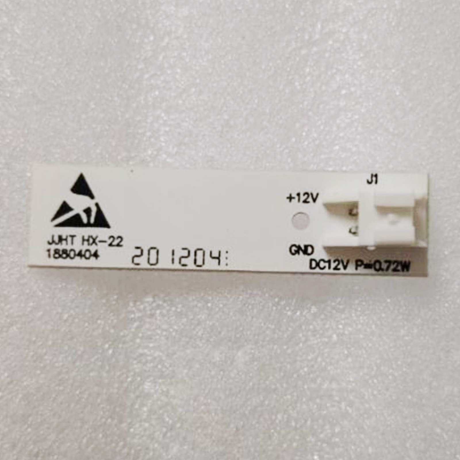HUAYUWA Refrigerator LED Light Strip Board 1880404 Replacement DC 12V/0.72W Compatible with Hisense/Ronshen BCD-550WKK1FPGA Refrigerator Repair Parts Accessories