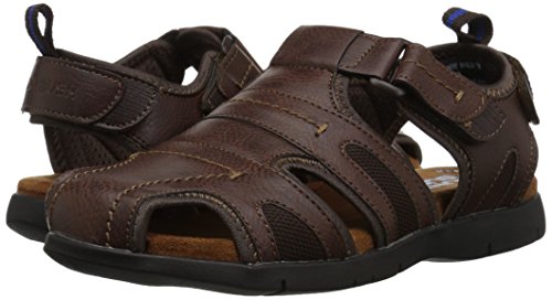 Nunn Bush Men's Rio Grande Closed Toe Fisherman Sandal, Tan, 10 W US
