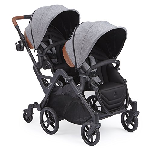 Contours - Curve - Convertible Tandem Double Stroller (Graphite Gray)
