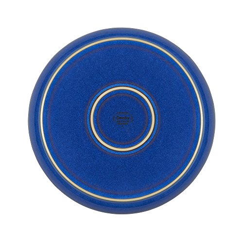 Denby Imperial Blue Coupe Dinner Plate, Royal Blue