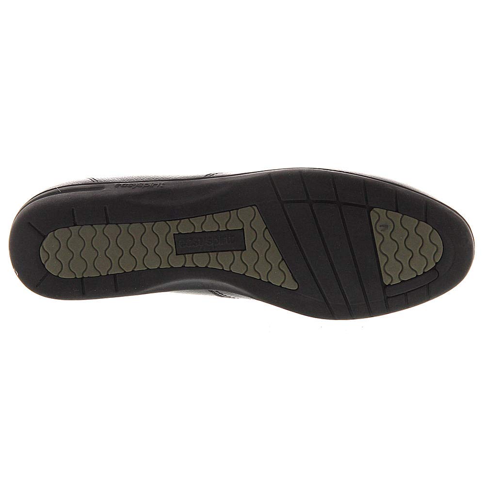 Easy Spirit Women's Motion Lace-Up,Black Leather,8.5 WW US