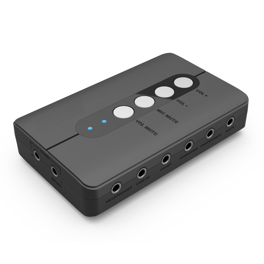 DriverGenius USB Audio Capture, and 7.1 USB External Sound Card