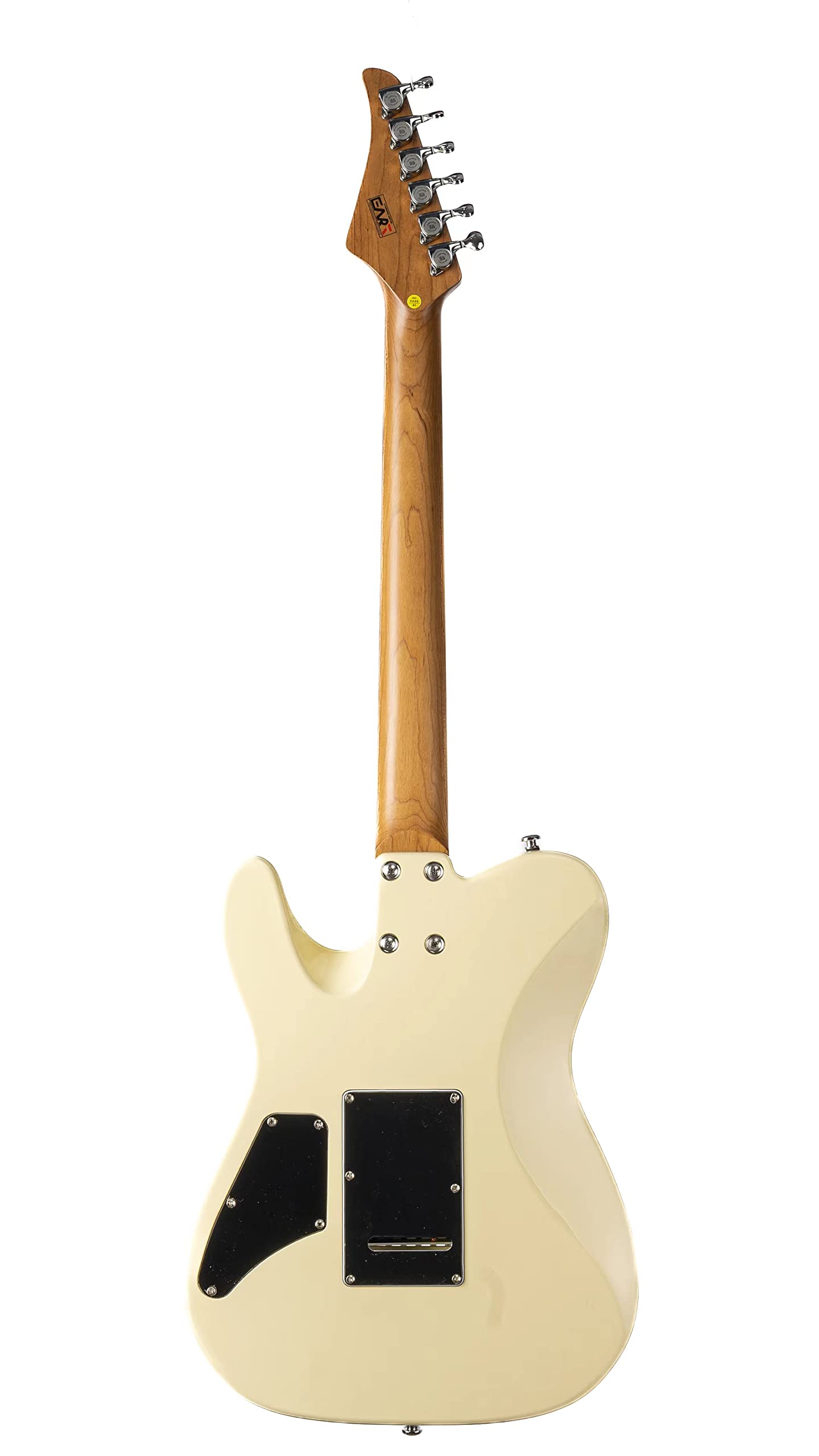 EART E-TT72 6 String Semi-Hollow-Body Electric Guitar Versatile Playability, Powerful Humbucker Pickups Fixed Bridge Guitars