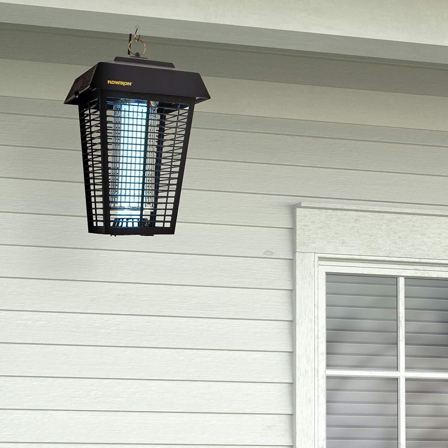 Flowtron BK-80D 80-Watt Electronic Insect Killer, 1-1/2 Acre Coverage & BF-150 Replacement Bulb for BK-80D, FC7600 and Wall Sconce Models
